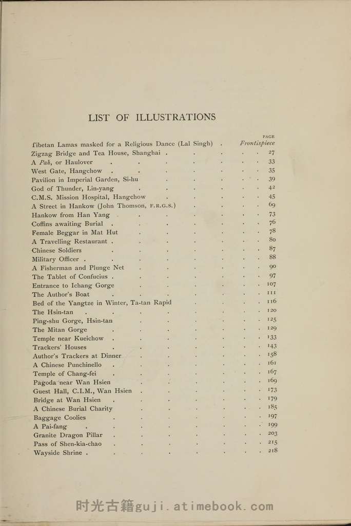 跨越长江流域.The Yangtze Valley and Beyond.By Isabella Bird.插图照片.1899年 PDF电子版 ...